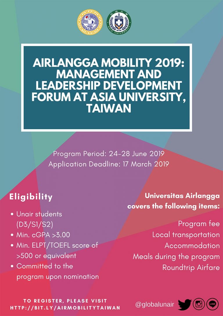Outbound Program – Airlangga Mobility 2019: Management and Leadership ...