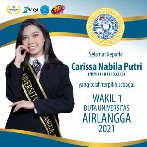 Prestasi dalam Ajang Duta Universitas Airlangga 2021 – Fakultas Psikologi Universitas Airlangga