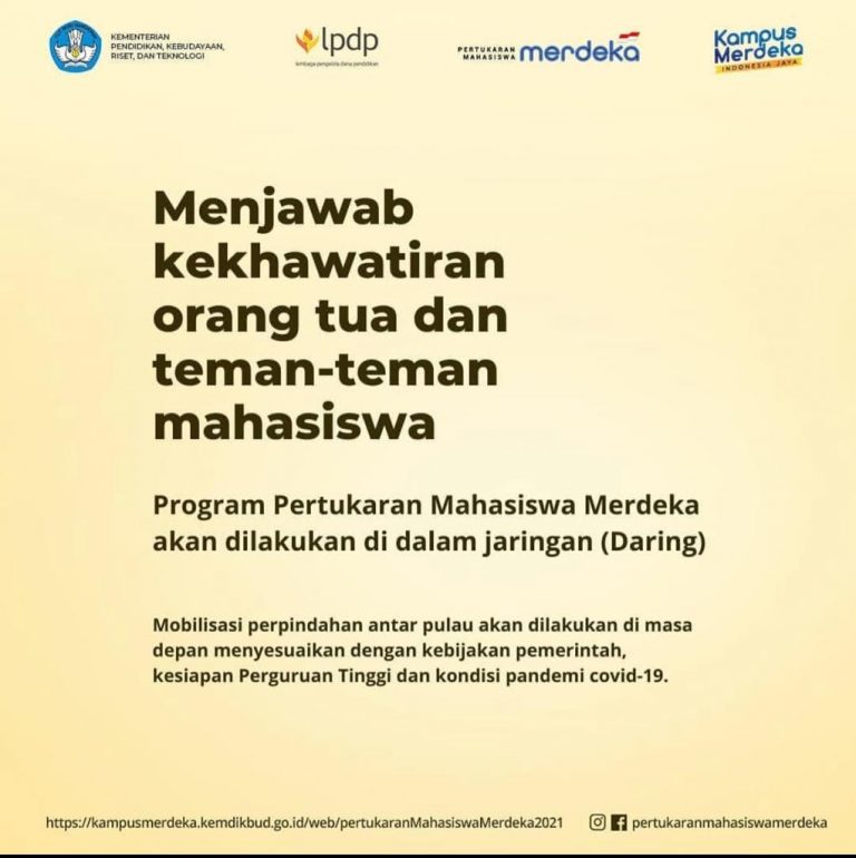 Informasi Program Mahasiswa Merdeka Kampus Merdeka – Fakultas Psikologi ...